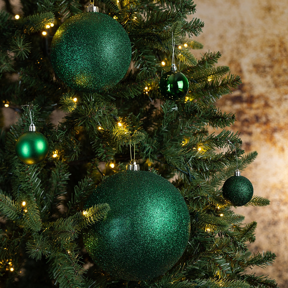 Forest Green Collection – Velvet Baubles, Christmas Ornaments & Tree ...